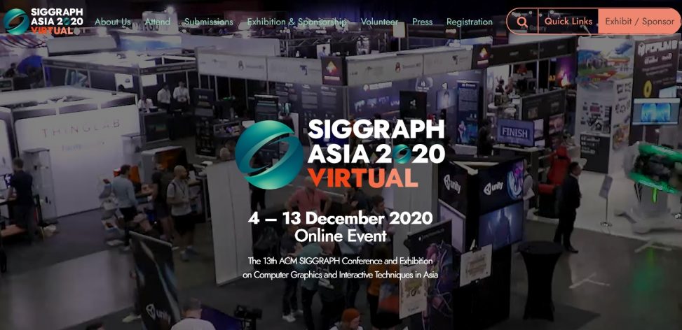SIGGRAPH ASIA 2020 – Office Yamauchi